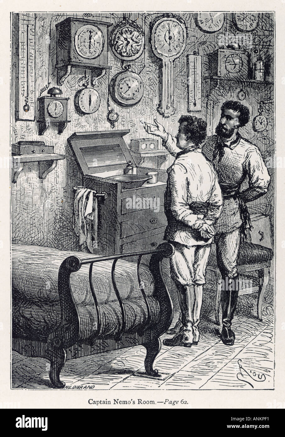 Verne Under The Sea Stock Photo - Alamy