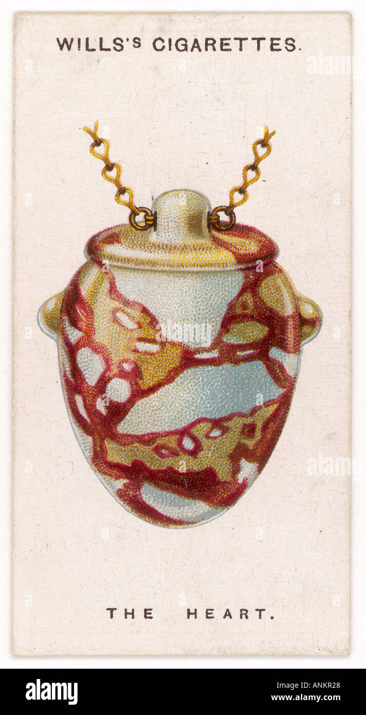 Egyptian Heart Talisman Stock Photo - Alamy