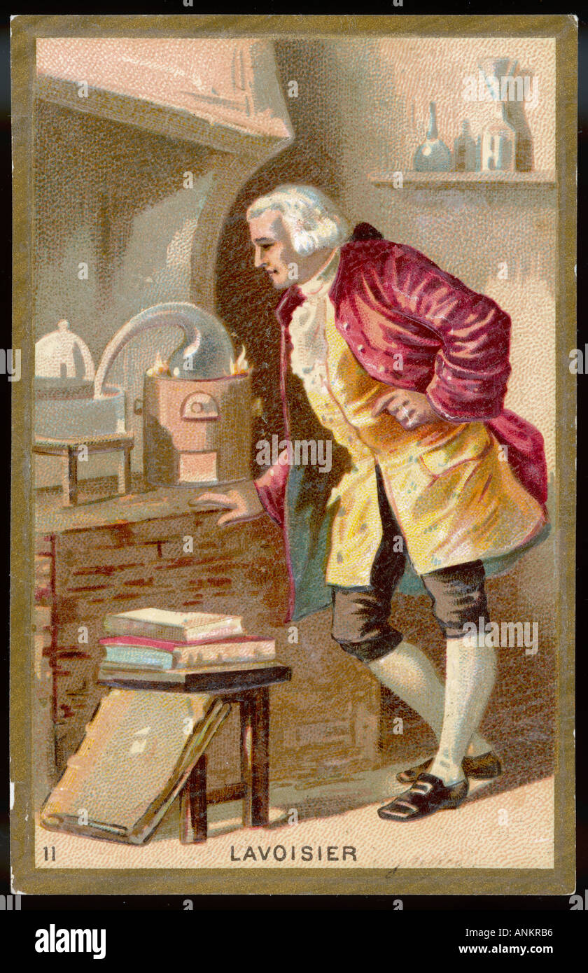 Antoine lavoisier 1743 1794 chemist hi-res stock photography and images ...