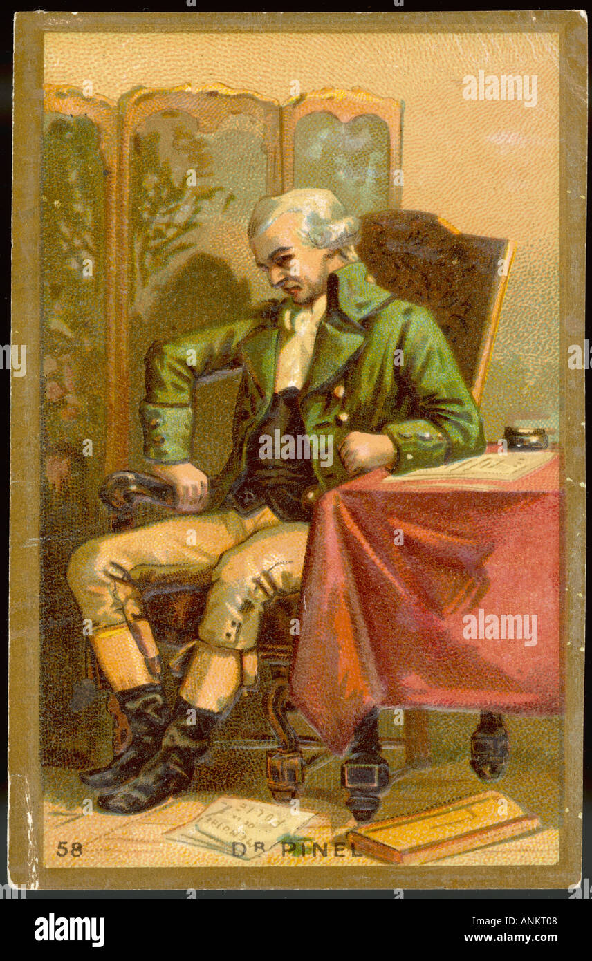 Philippe pinel hi-res stock photography and images - Alamy