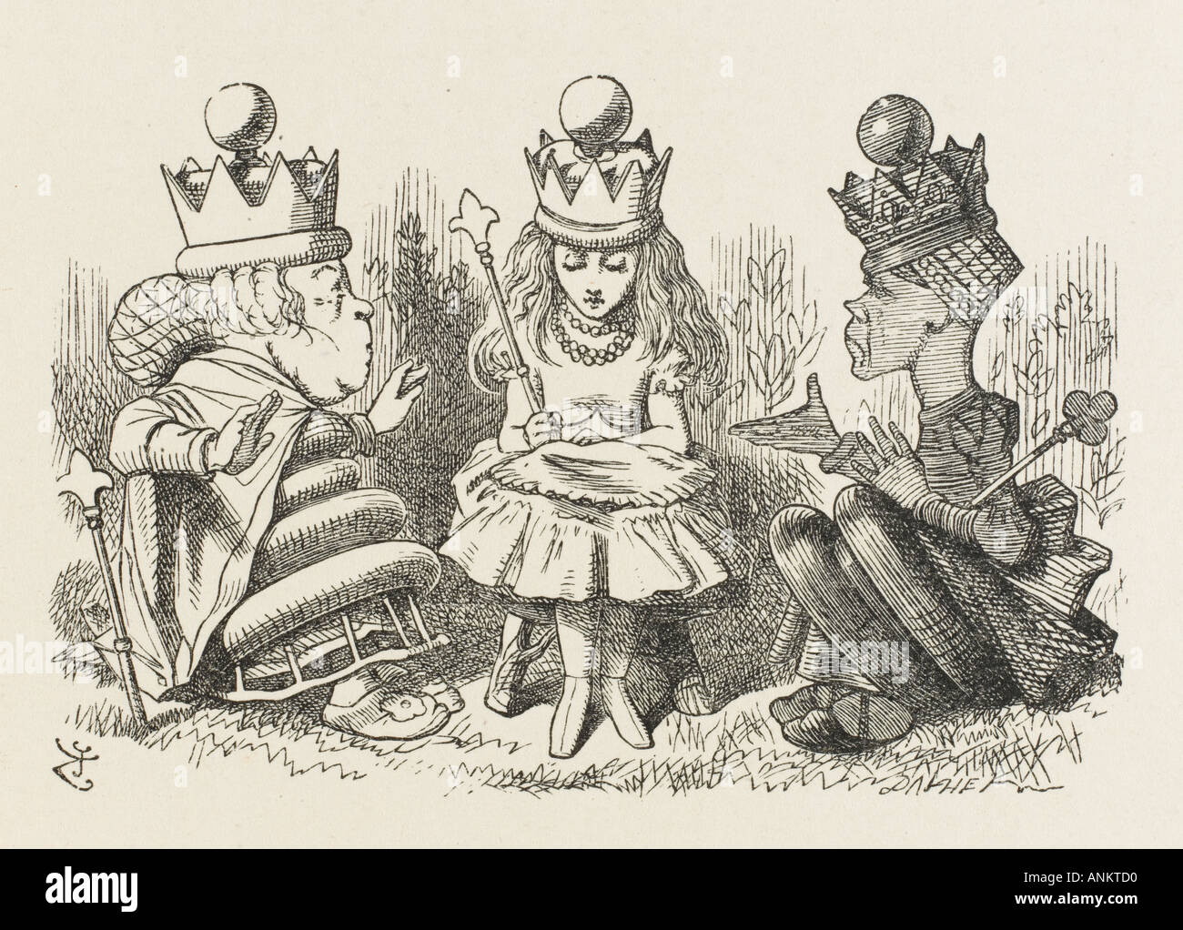 Alice and queens hi-res stock photography and images - Alamy