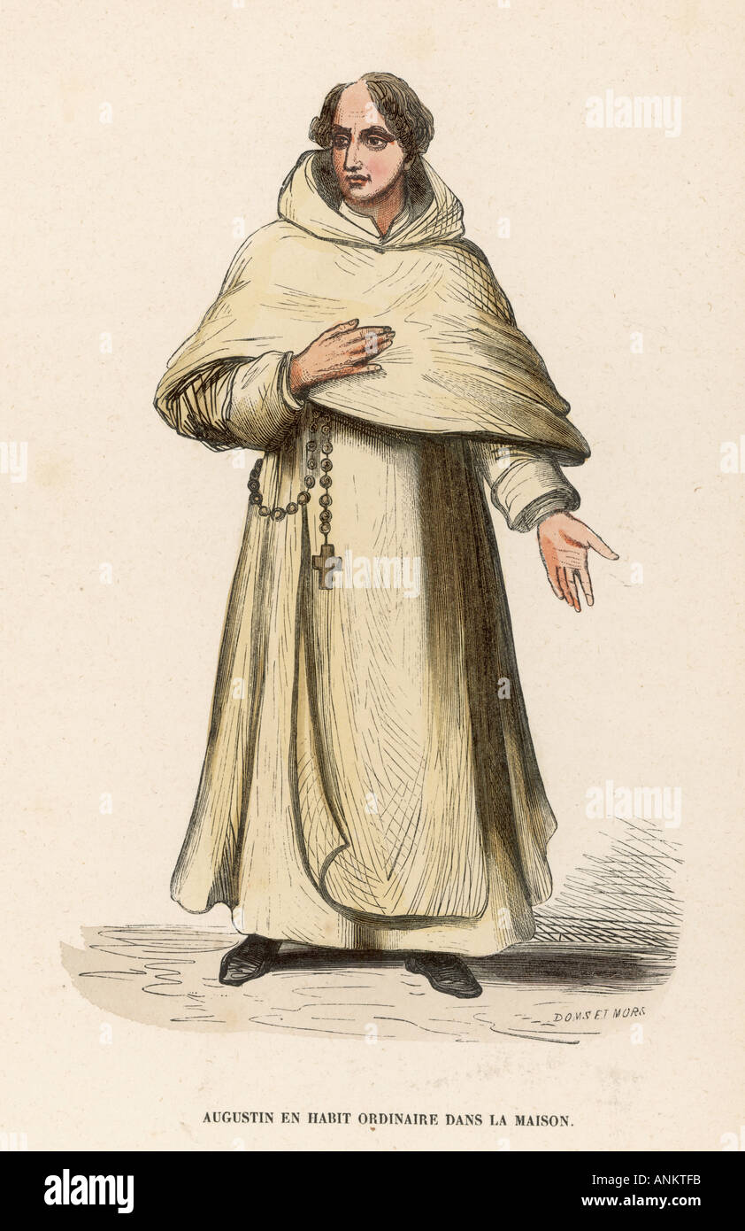 Order Of St Augustine Stock Photo - Alamy