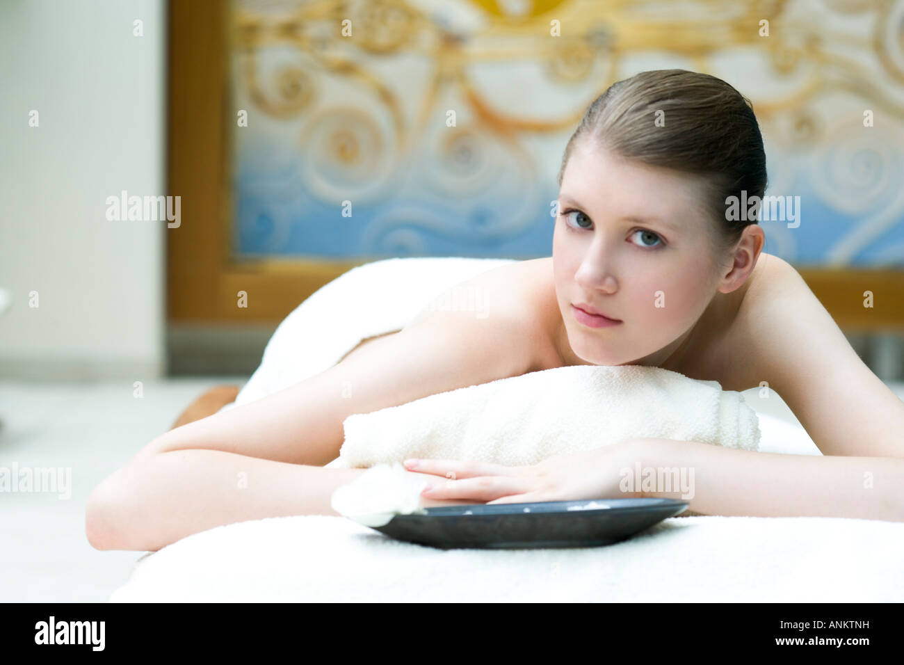 relax in spa Stock Photo - Alamy