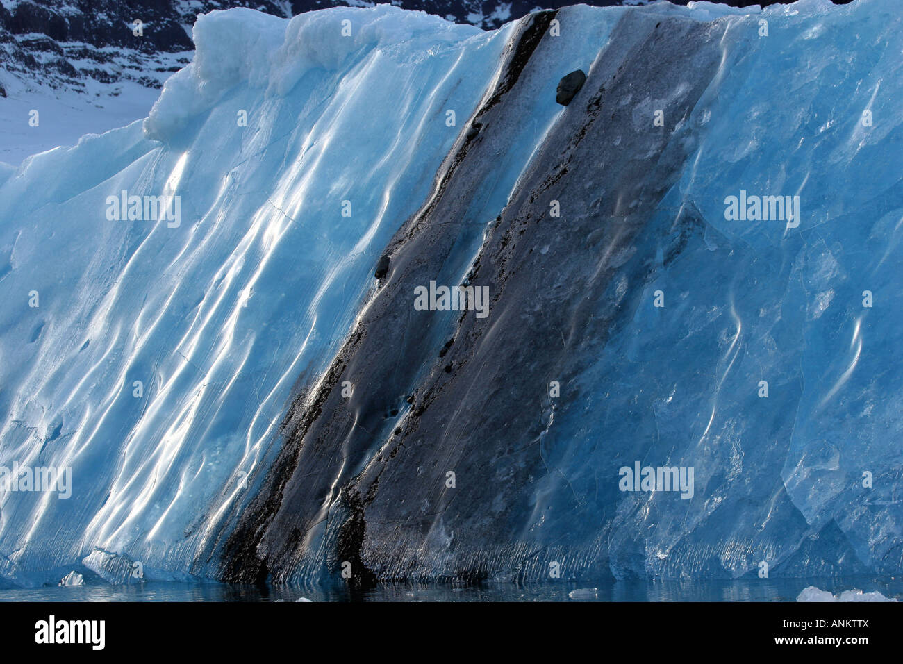 close-up of iceberg with sand Stock Photo - Alamy