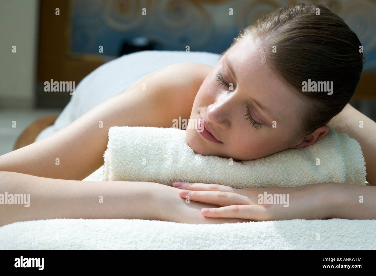 relax in spa Stock Photo - Alamy
