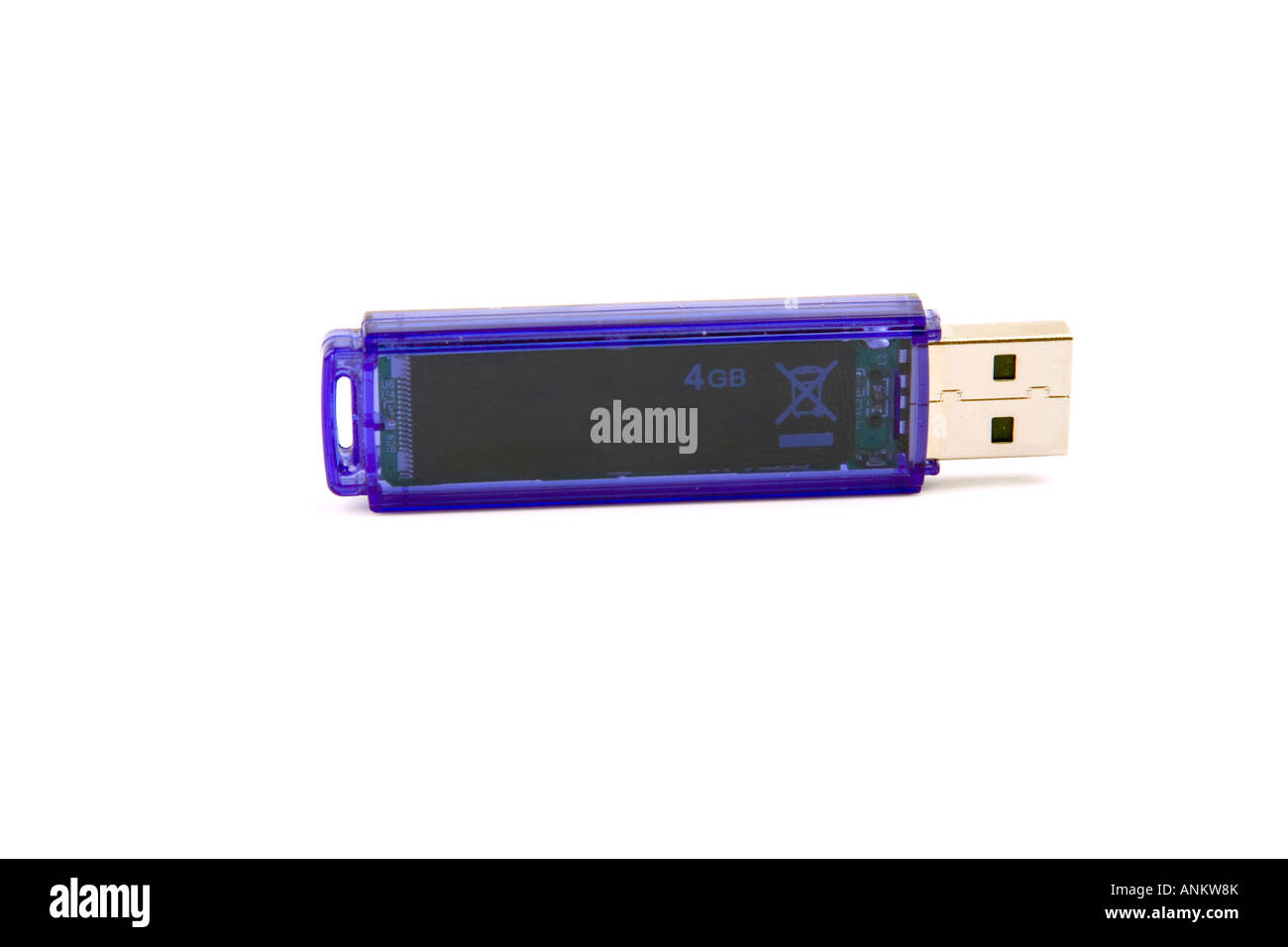 Isolated shot of a USB Memory Stick Stock Photo - Alamy