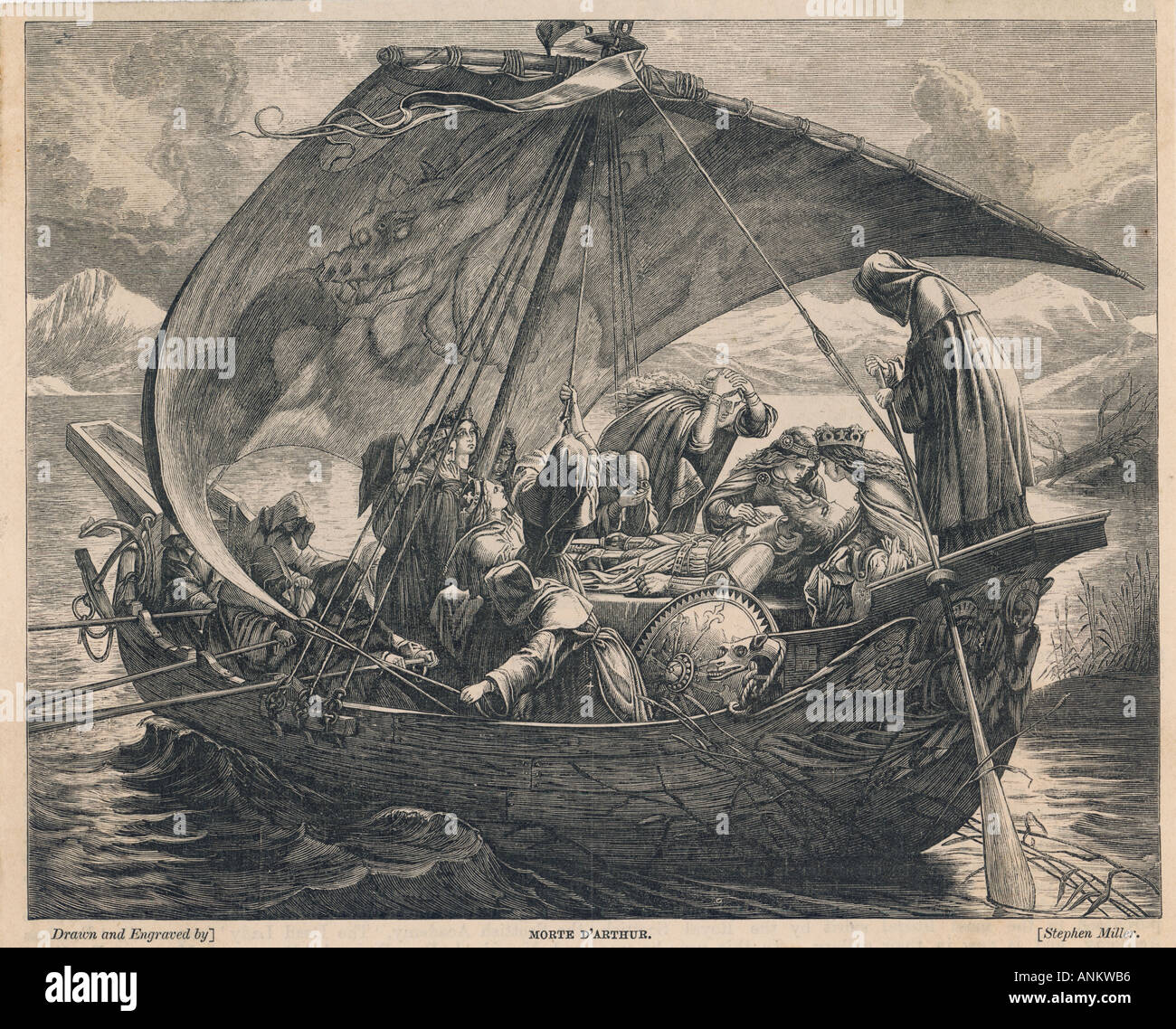 Passing Of Arthur Paton Stock Photo - Alamy