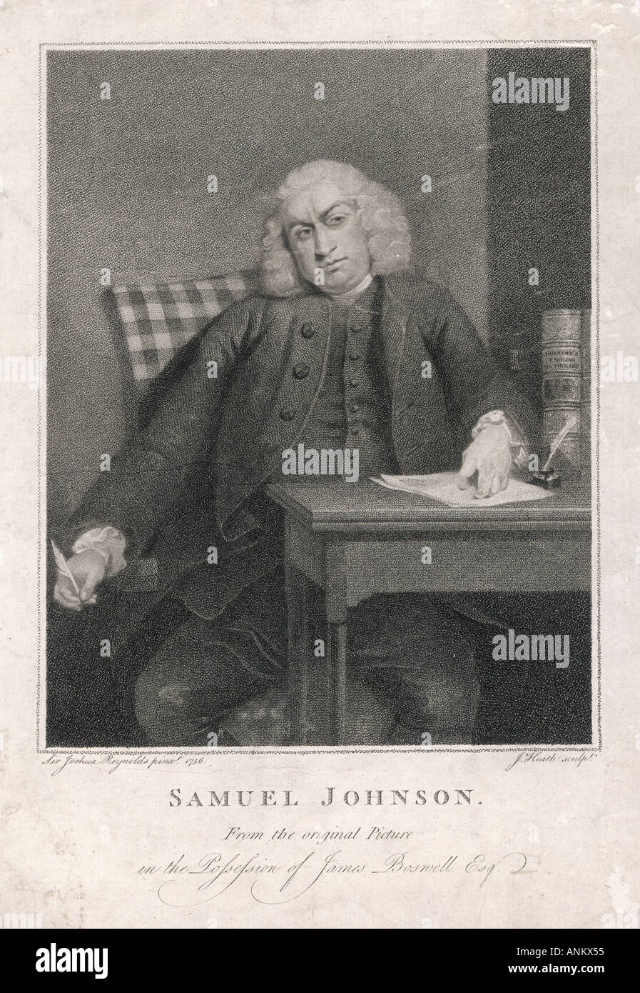 Dr Johnson Heath Reynold Stock Photo - Alamy