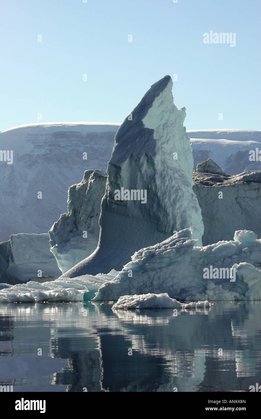 huge iceberg arch in greenland Stock Photo - Alamy