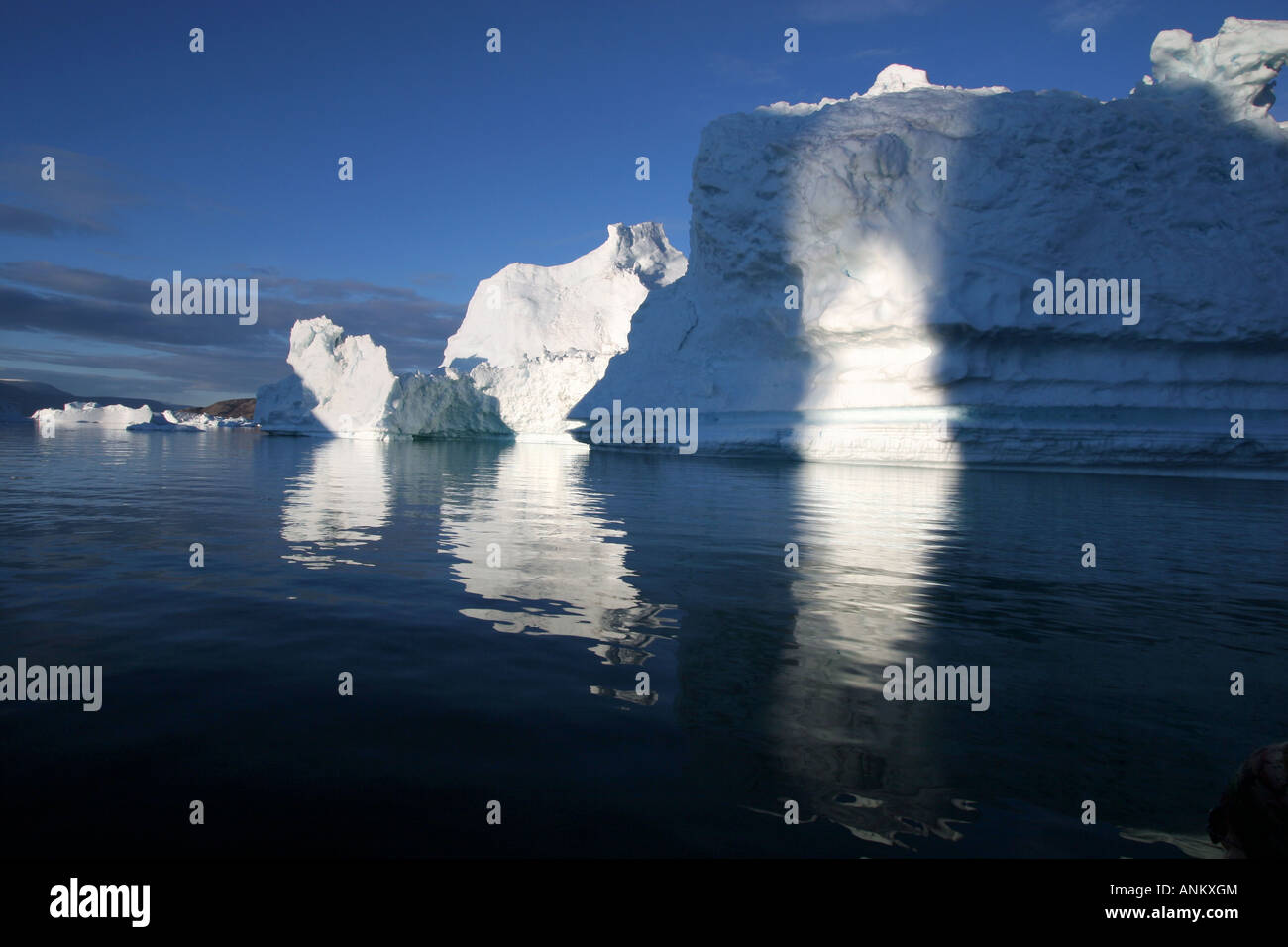 huge iceberg arch in greenland Stock Photo - Alamy