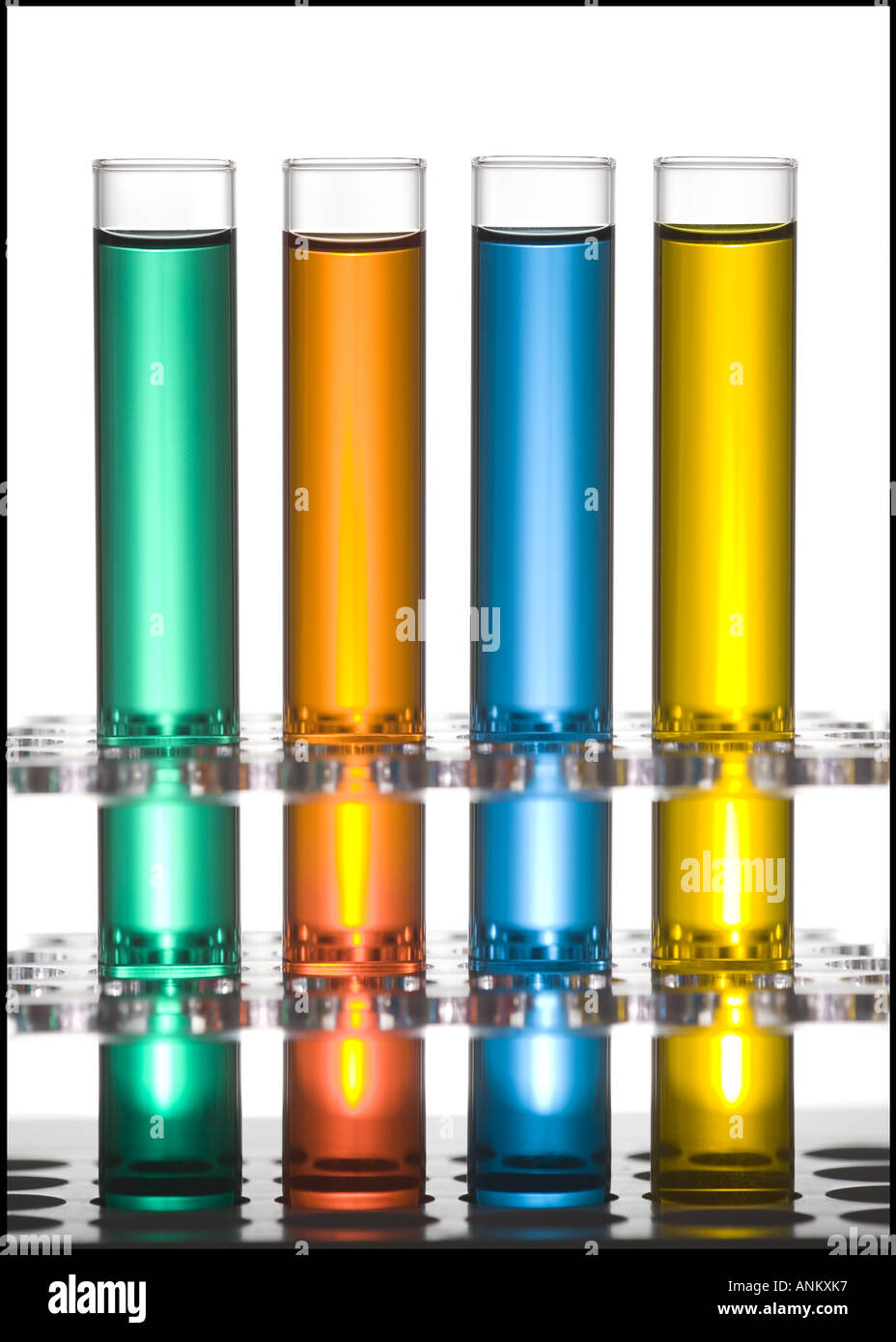 Four test tubes cut out hi-res stock photography and images - Alamy