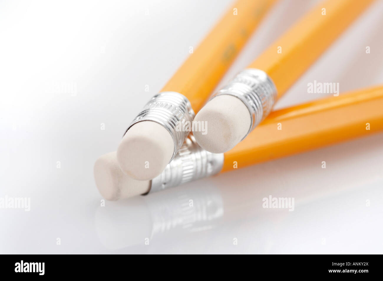 Yellow lead pencils Stock Photo - Alamy