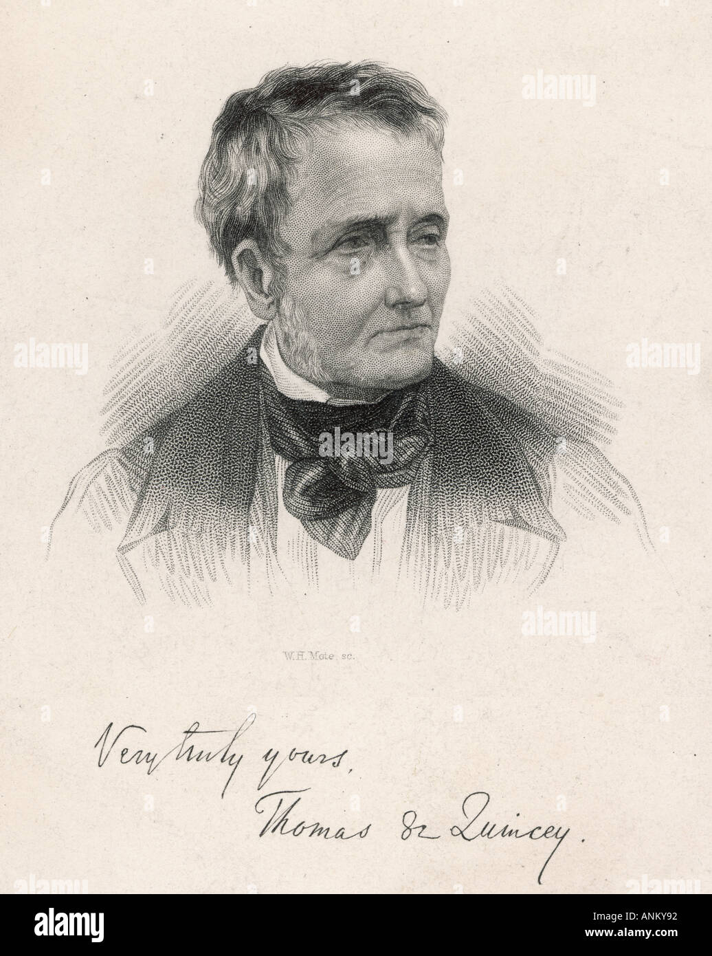 Thomas quincey hi-res stock photography and images - Alamy