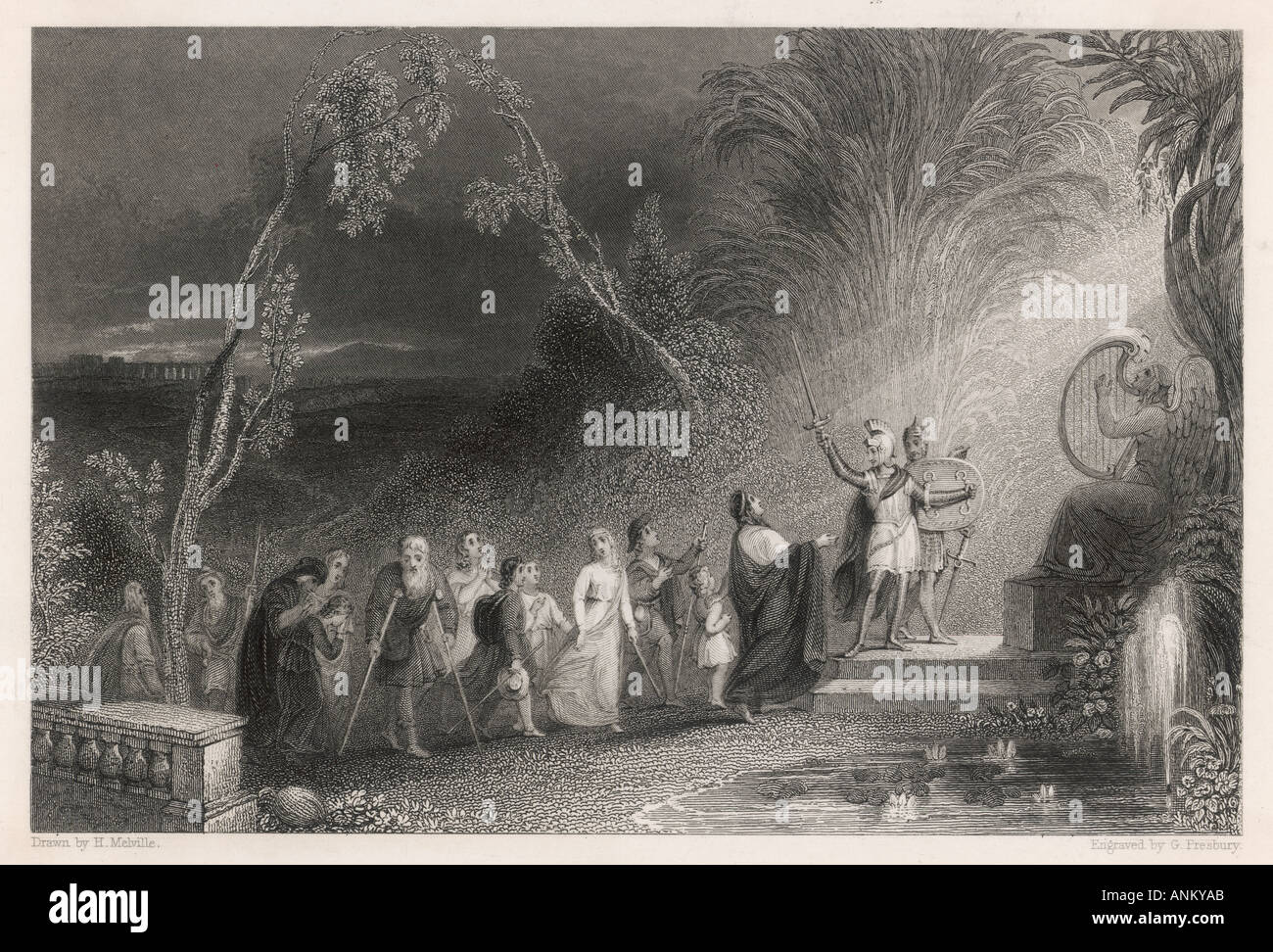 Pilgrims Progress 1678 Stock Photo - Alamy