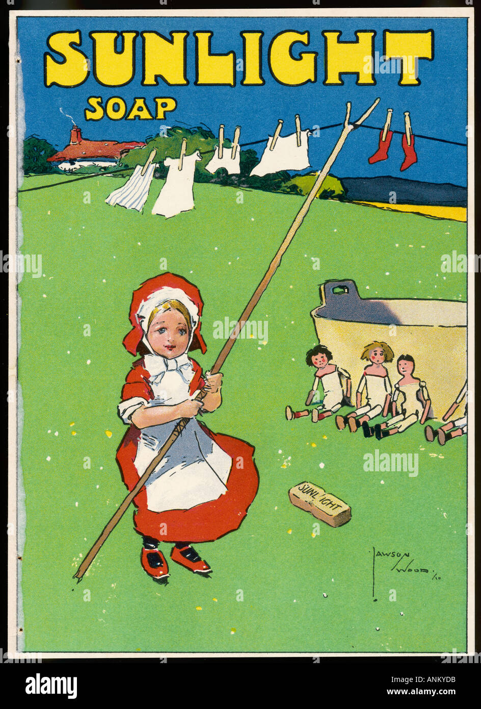 Sunlight Soap Dolls Stock Photo - Alamy