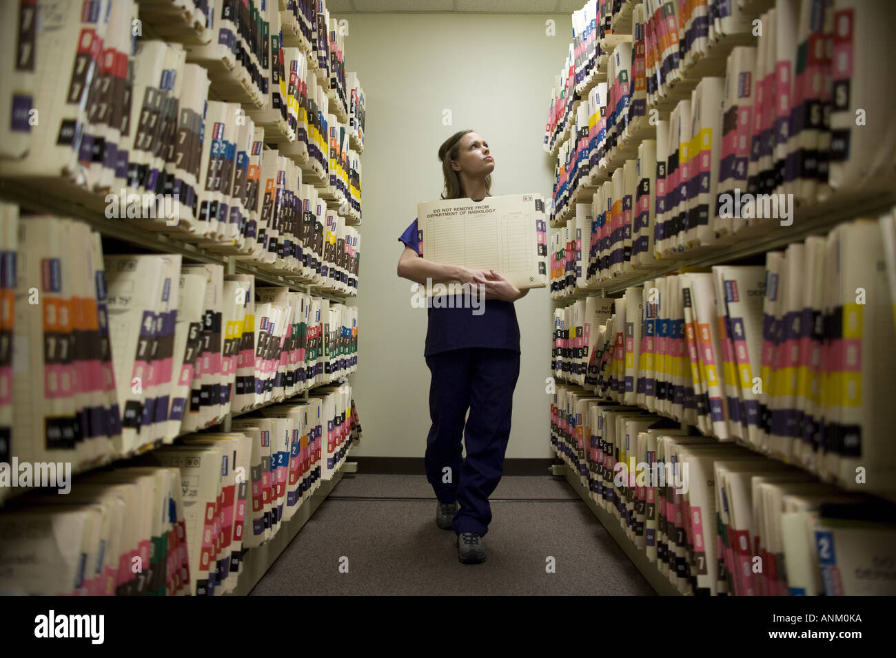 Medical records storage room hi-res stock photography and images - Alamy