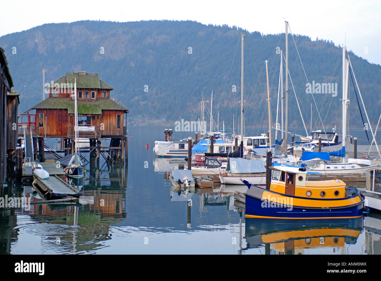 Cowichan bay hi-res stock photography and images - Alamy