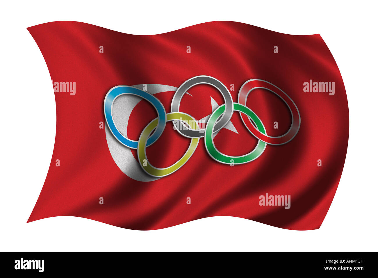 Turkey flag icon logo Cut Out Stock Images & Pictures - Alamy