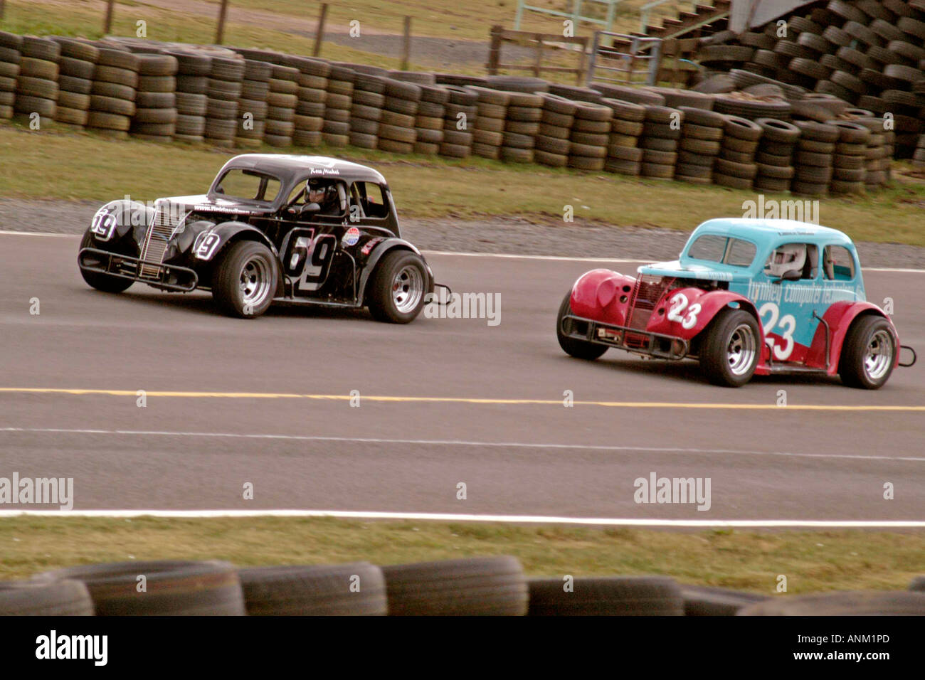 Knockhill Racing Circuit Scotland Stock Photo - Alamy