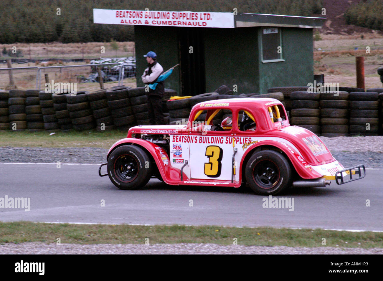 Knockhill Racing Circuit Scotland Stock Photo - Alamy
