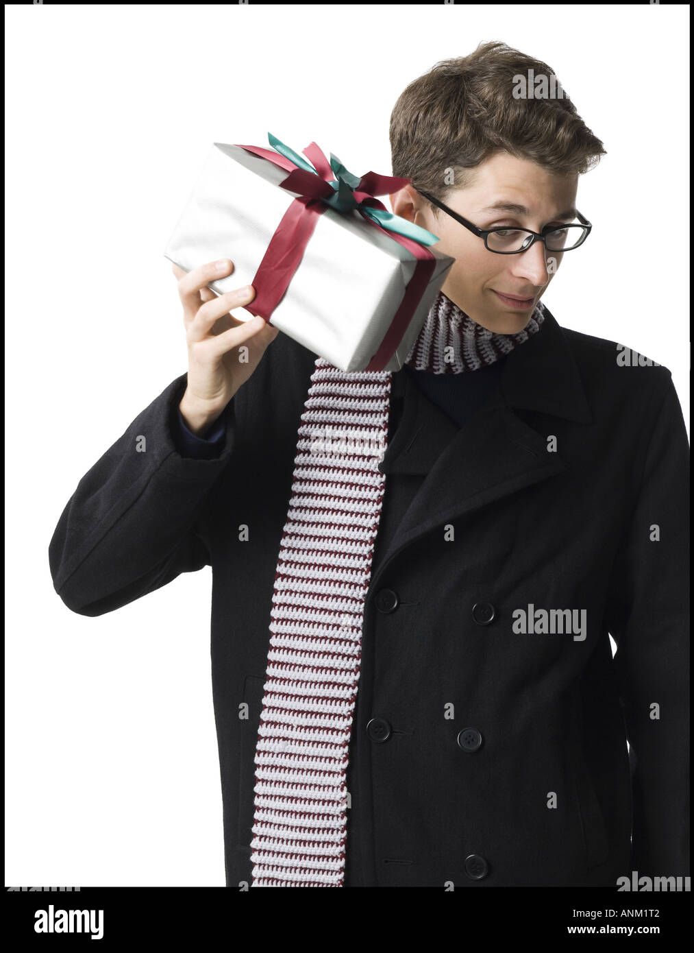 Greedy young man close up hi-res stock photography and images - Alamy