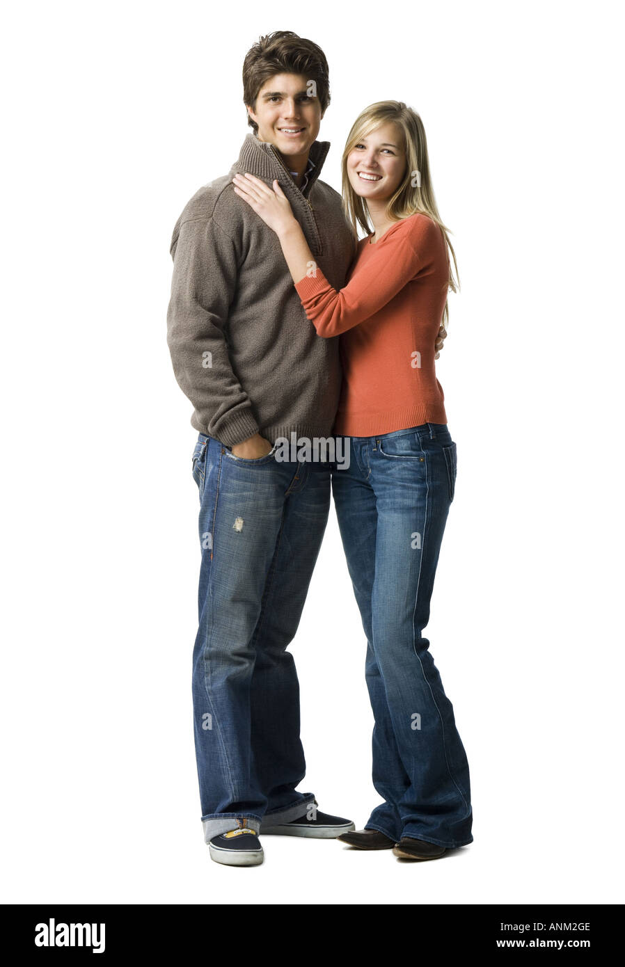 Woman face in autumn Cut Out Stock Images & Pictures - Alamy