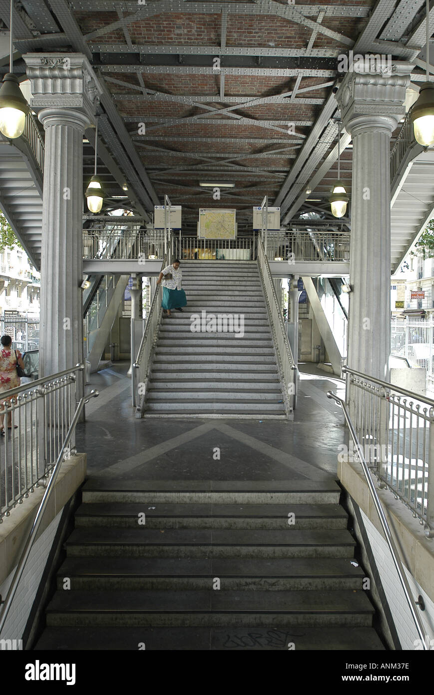 Metro Station Paris Barbes Rochechouart Stock Photo - Alamy