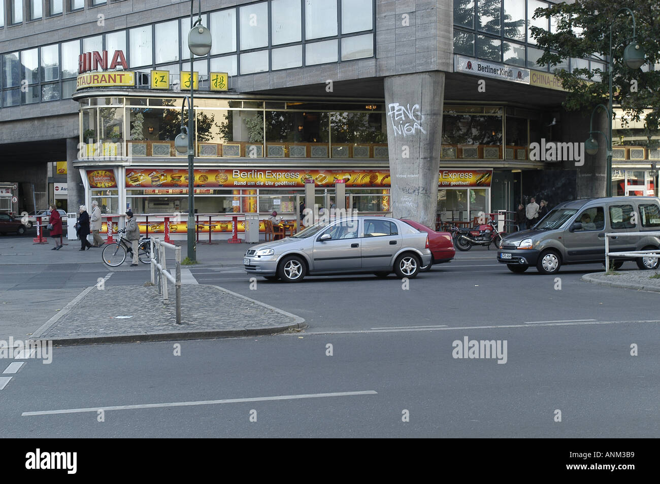 Architecture Street Scene Berlin Germany Stock Photo - Alamy