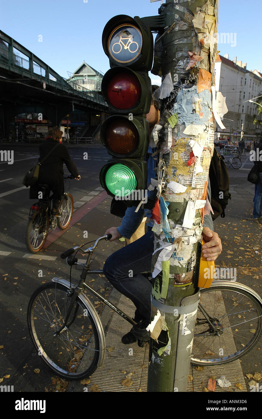 Berlin Street Scene Bicycle Stock Photo - Alamy