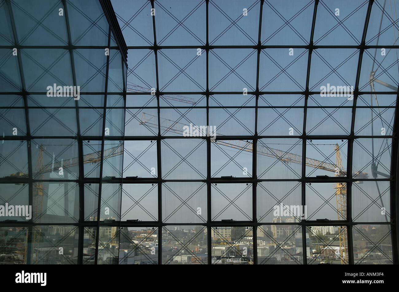 Berlin Dome Arch Construction Curve Crane Stock Photo - Alamy