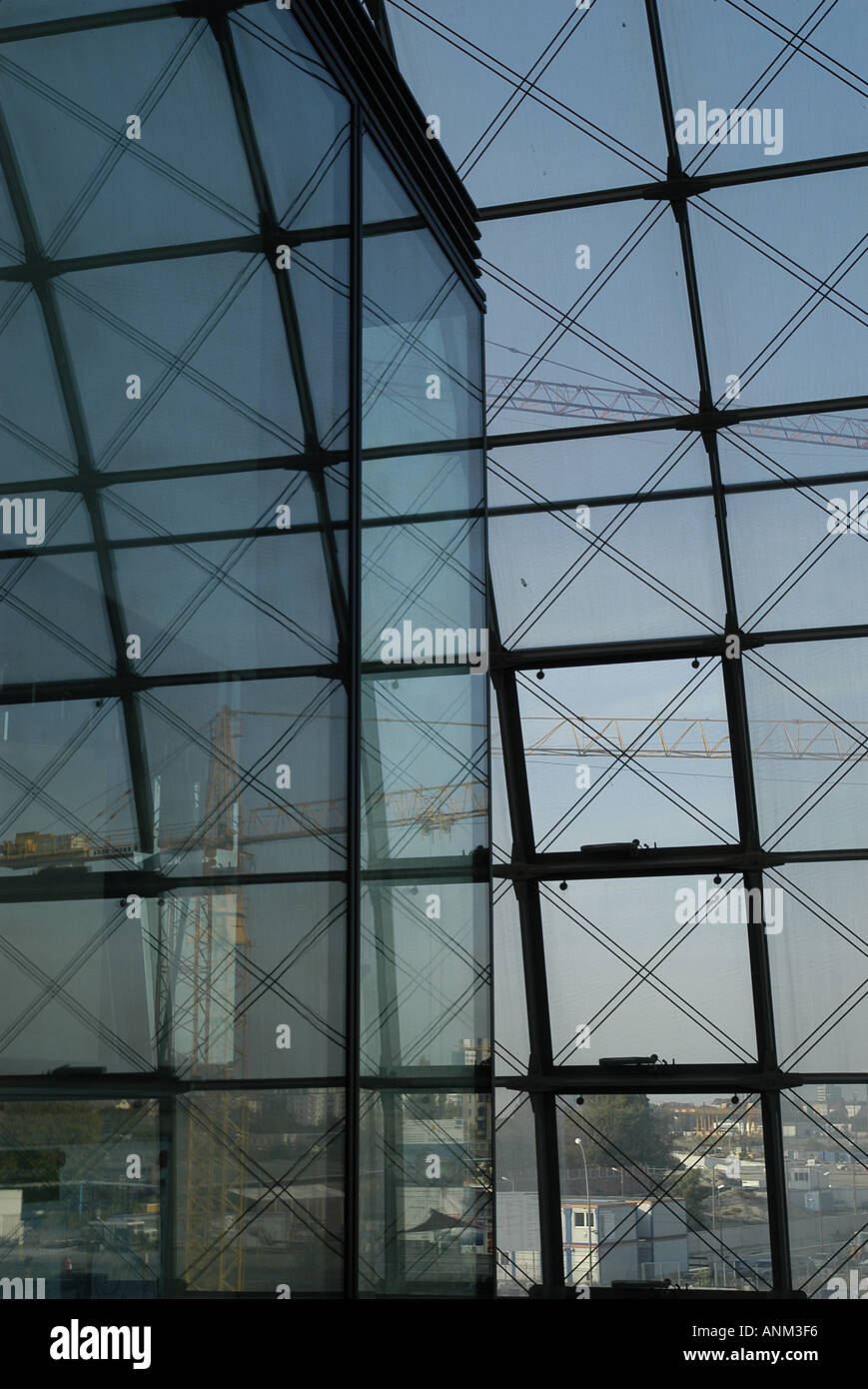 Berlin Dome Arch Construction Curve Crane Stock Photo - Alamy