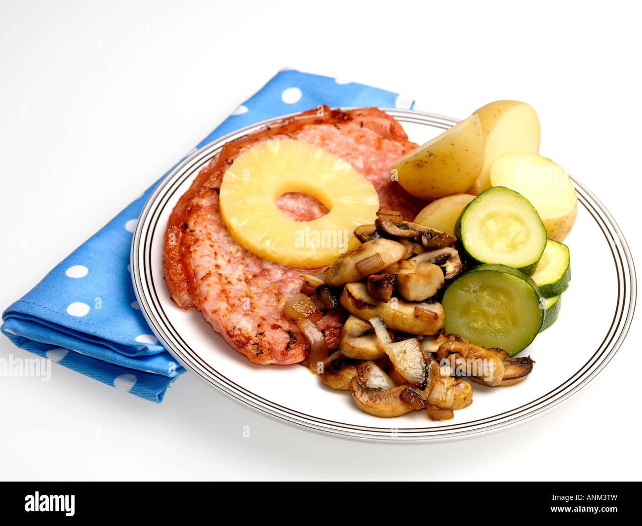 Gammon pineapple hi-res stock photography and images - Alamy