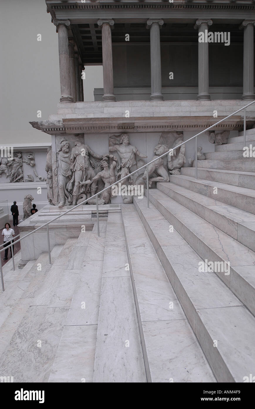 Pergamon Museum Berlin Germany Entrance Steps Stock Photo - Alamy