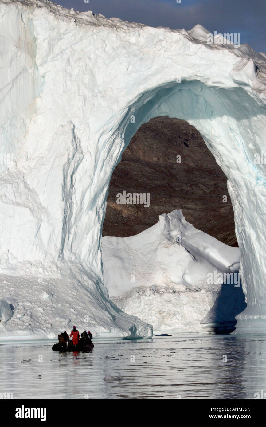 Antarctica iceberg arch zodiac hi-res stock photography and images - Alamy