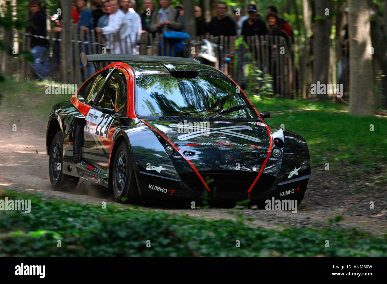 Colin McRae R4 Rally Car Goodwood Festival Of Speed West Sussex Stock ...