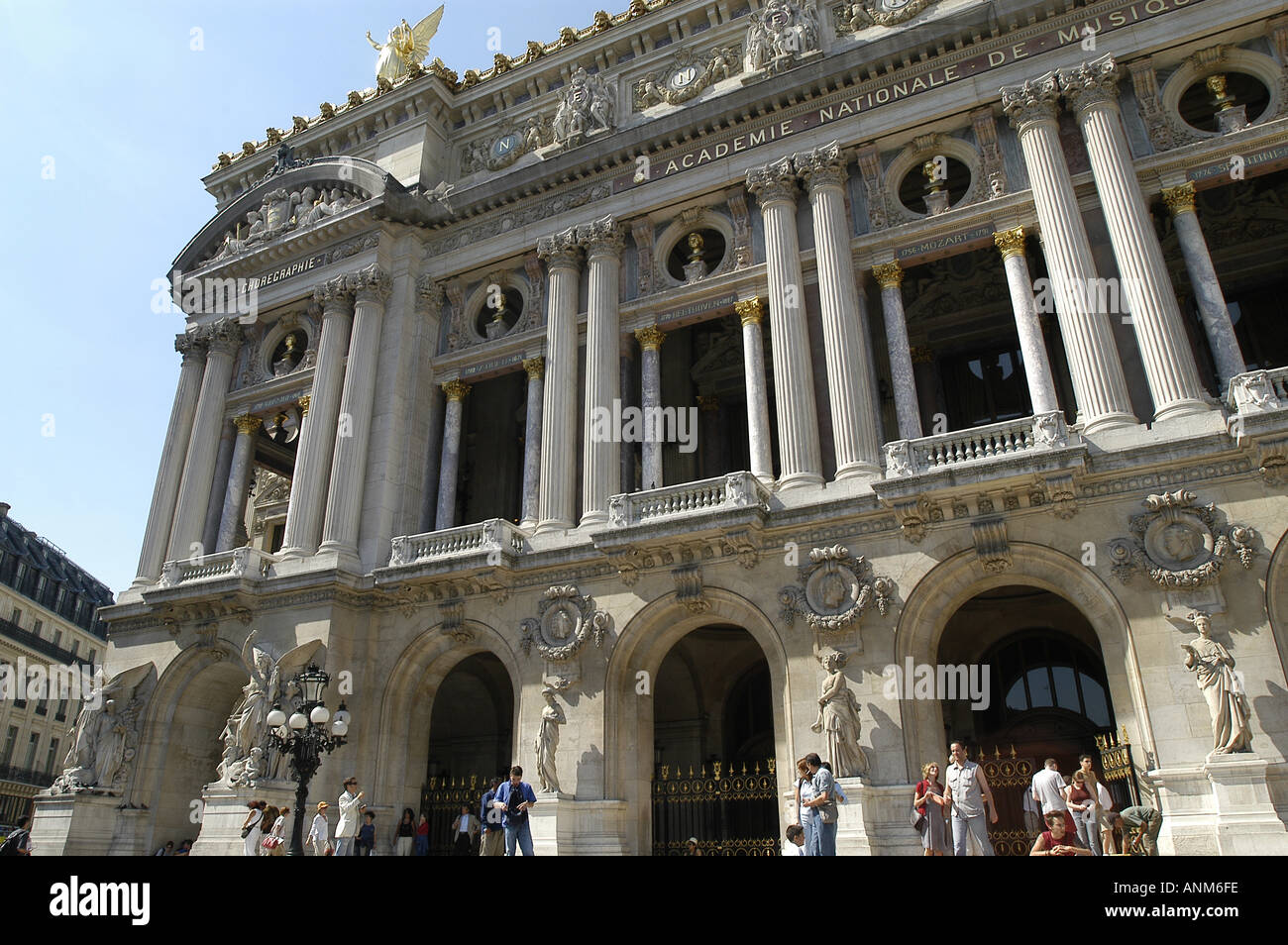 Opera Theather Paris France Stock Photo - Alamy