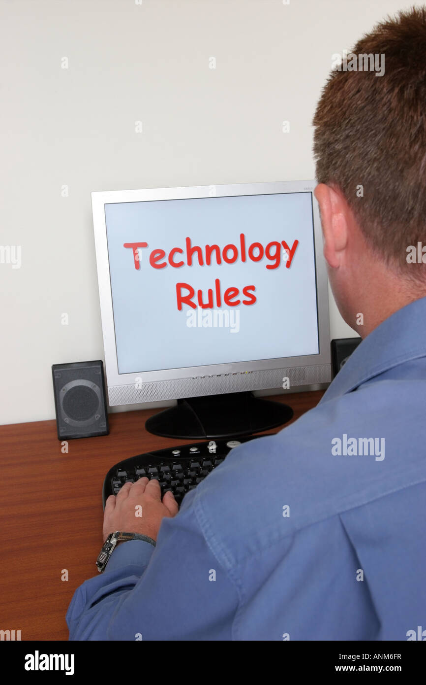 Tech rules hi-res stock photography and images - Alamy