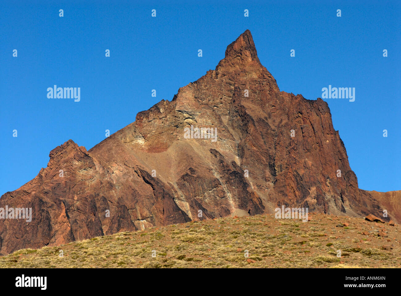 Monte Zeballos (2743 m) near Los Antiguos, Province of Santa Cruz ...