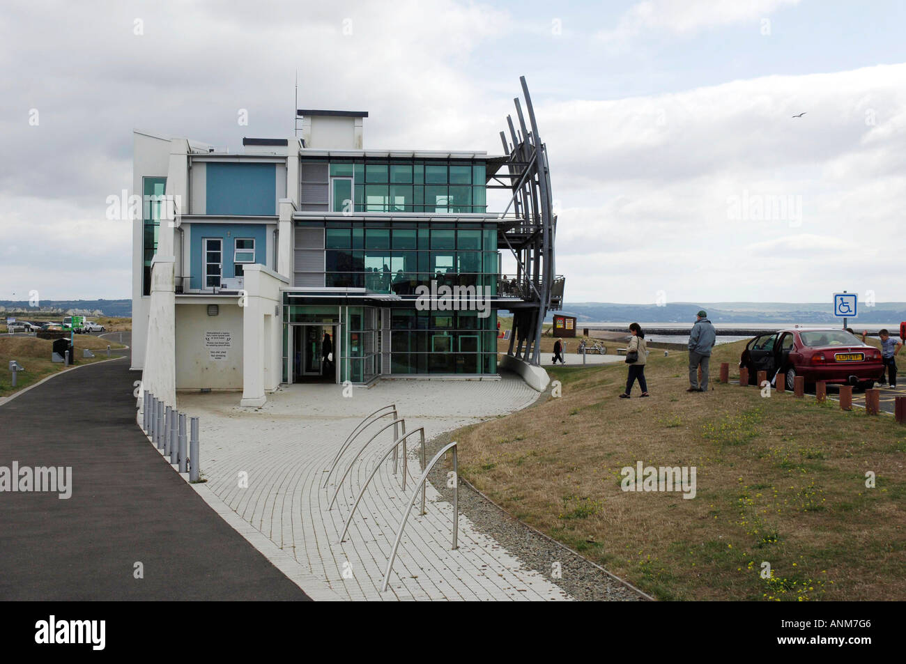 Llanelli millennium coast path hi-res stock photography and images - Alamy