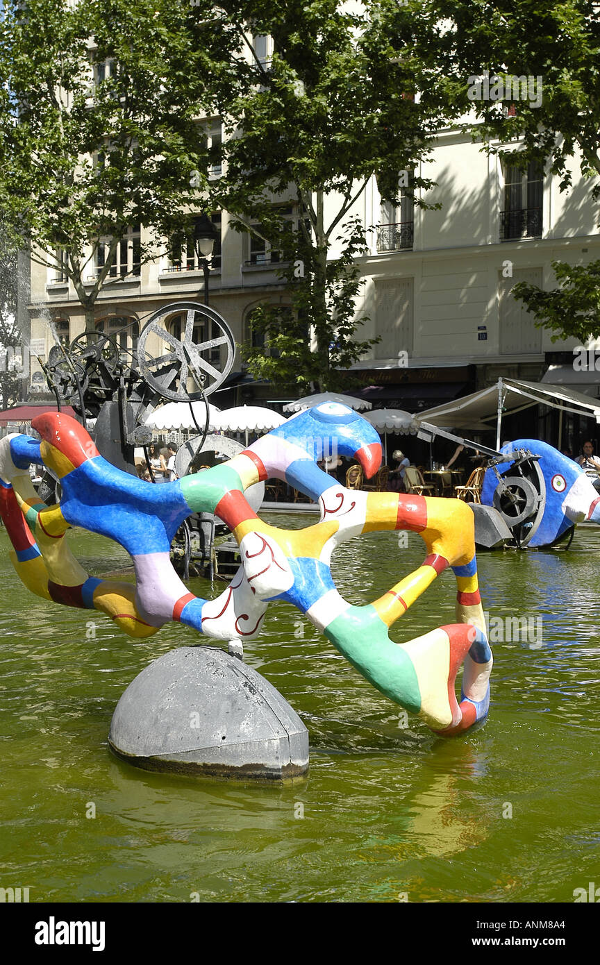 The George Pompidou Building in Paris France, also know as the Inside ...