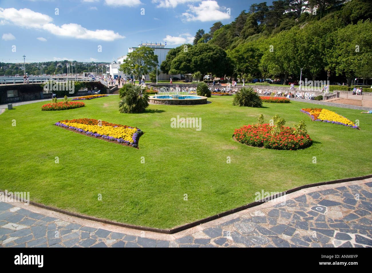 Torquay Devon gardens Stock Photo - Alamy