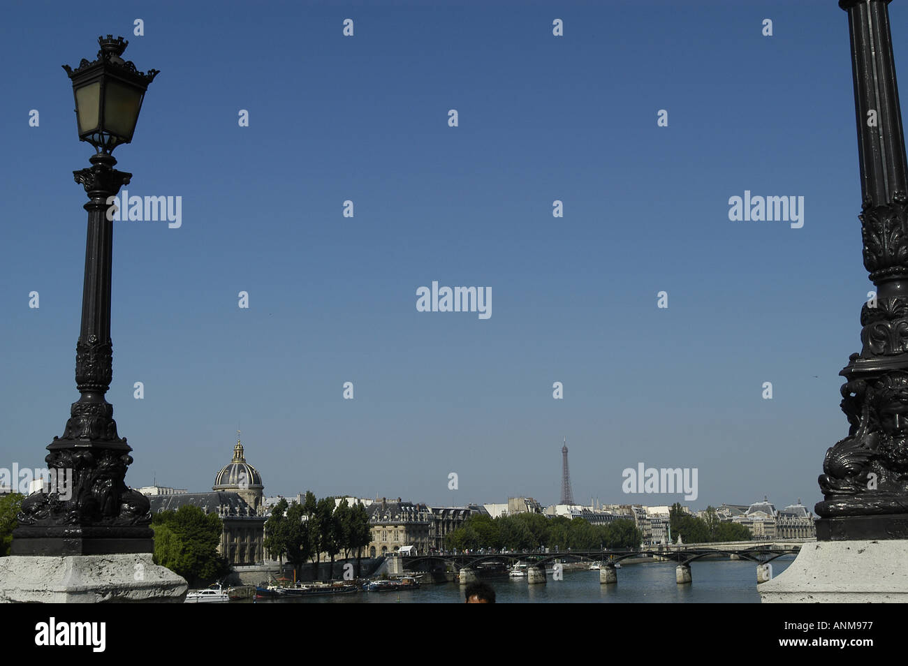 Seine River Paris France Water Sene Center Historical Navigation Stock ...