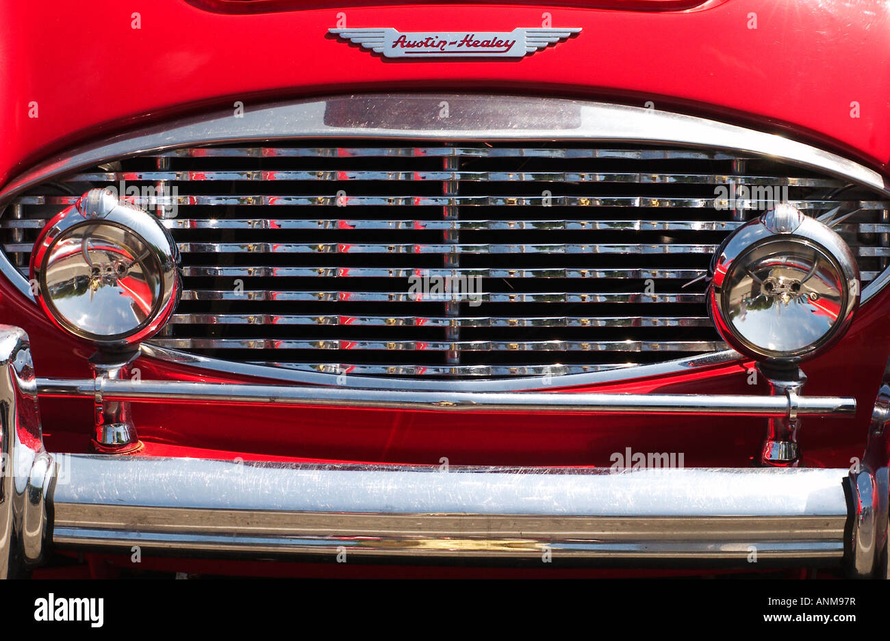 Austin car front grille hi-res stock photography and images - Alamy