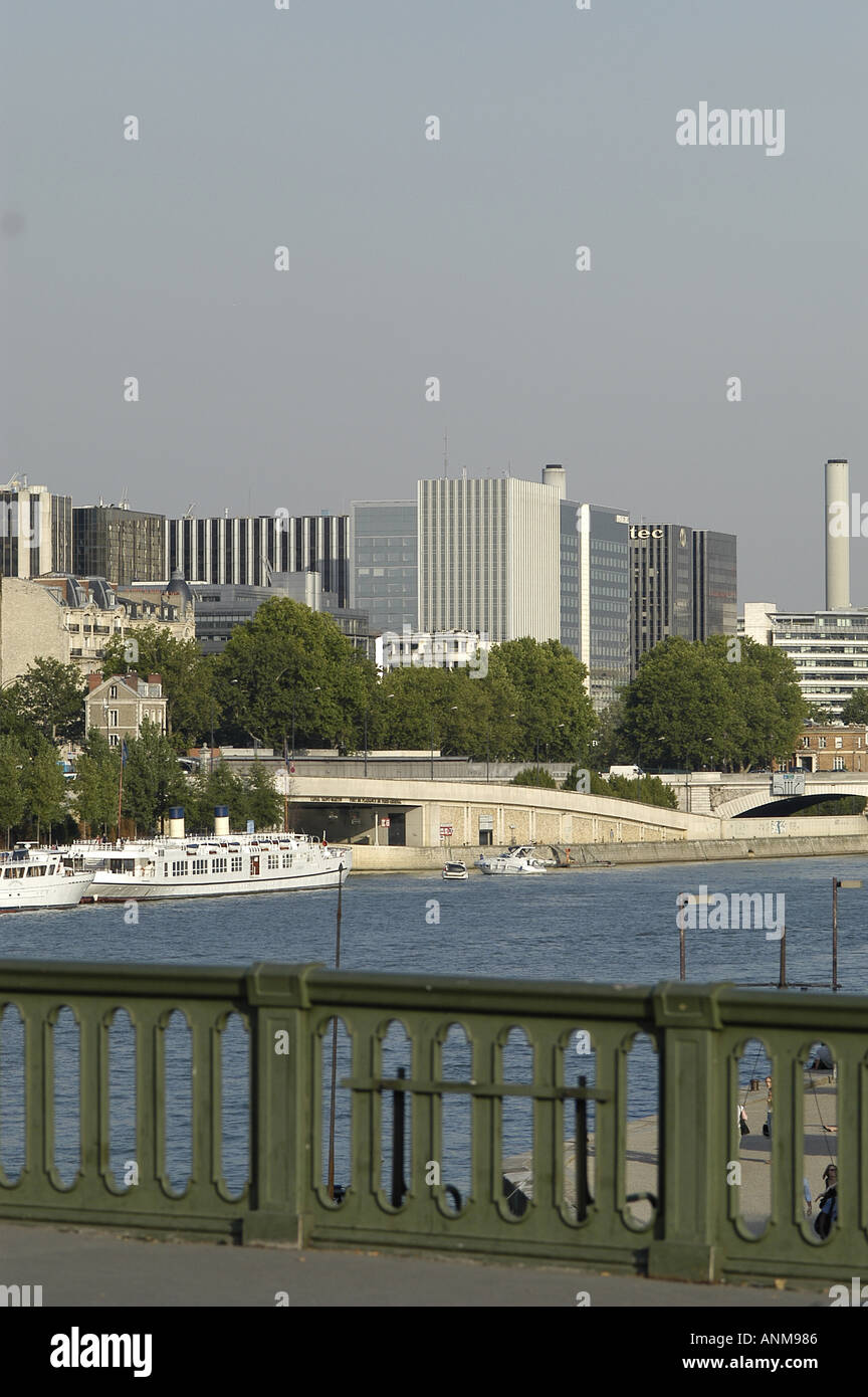 Seine River Paris France Water Sene Center Historical Navigation Stock ...