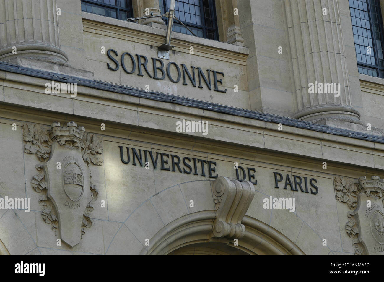 sorbonne university paris france sorboune sorbone Stock Photo - Alamy