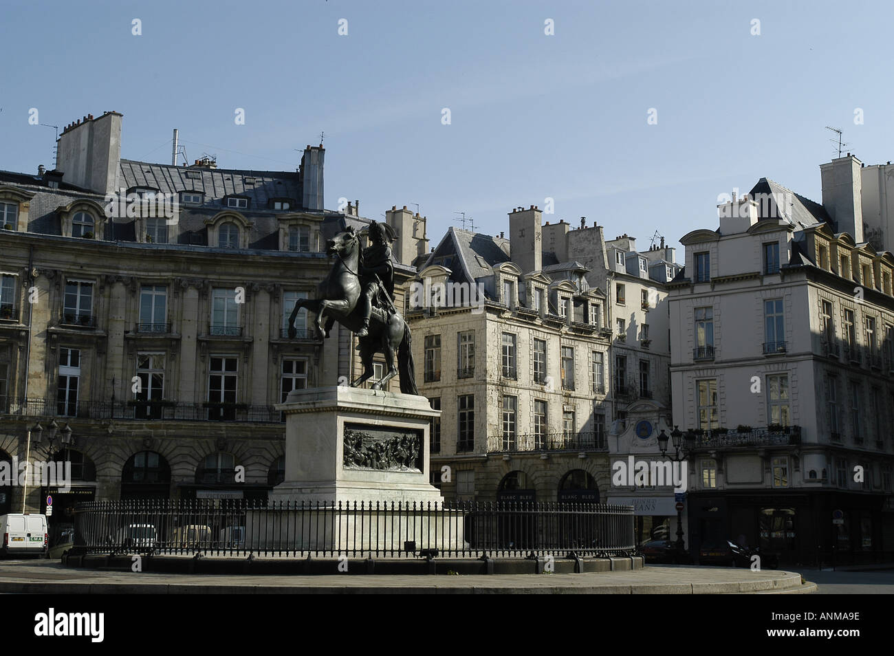 place vendome plaza square paris france Stock Photo - Alamy