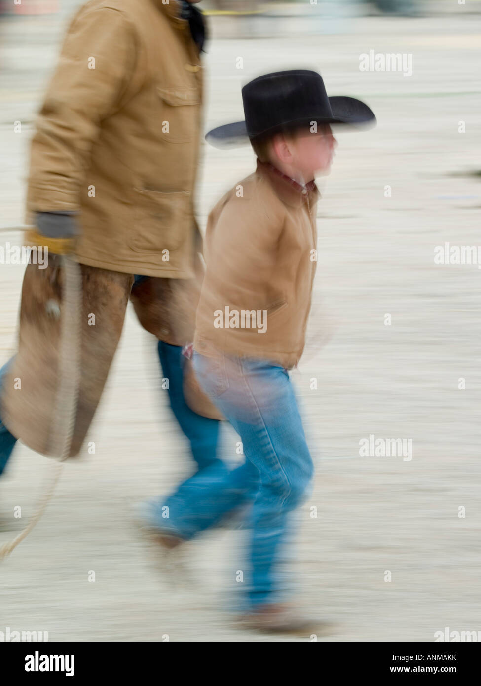 Father Son Rodeo High Resolution Stock Photography and Images - Alamy