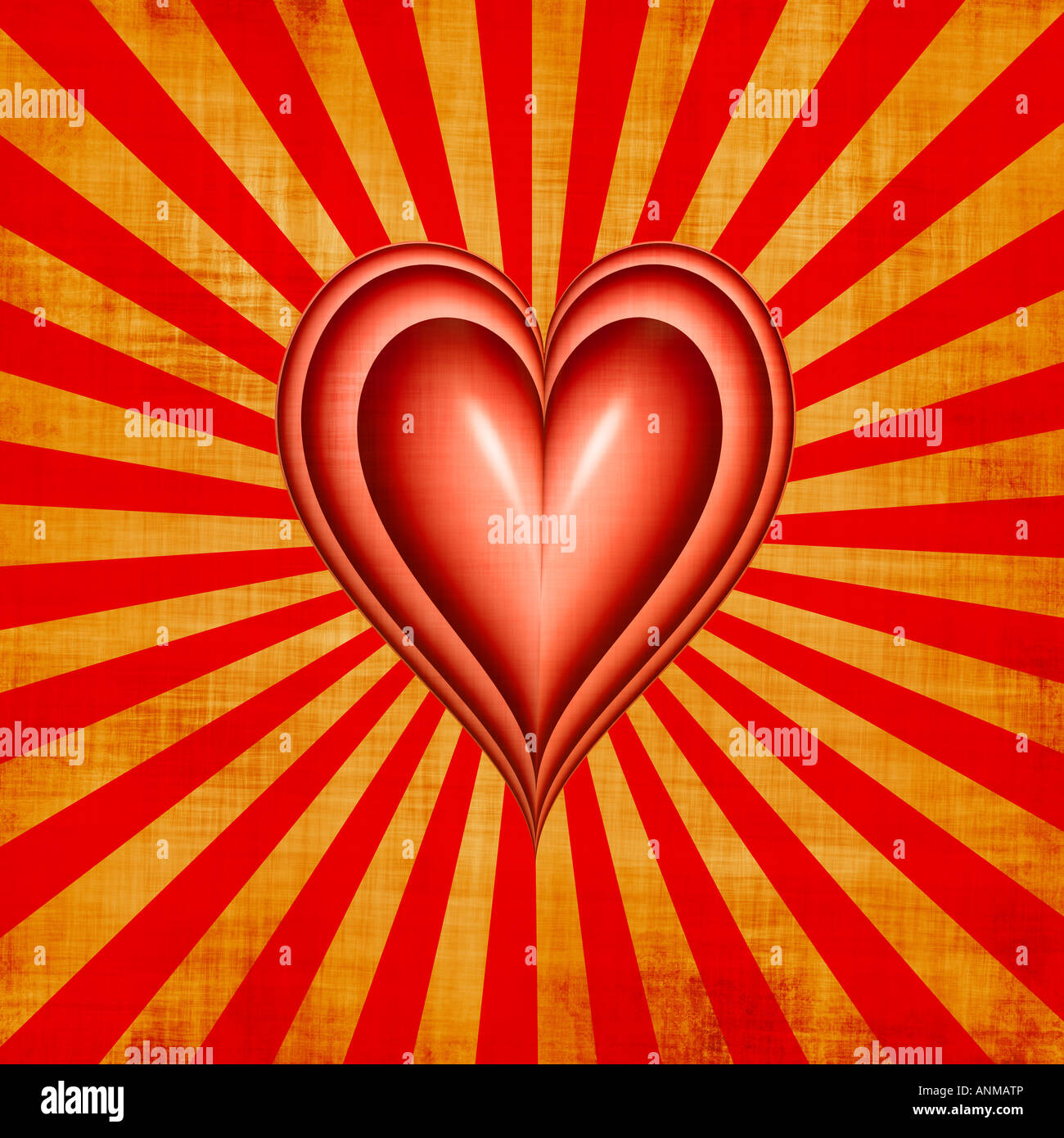 love heart on textured beam style background Stock Photo - Alamy