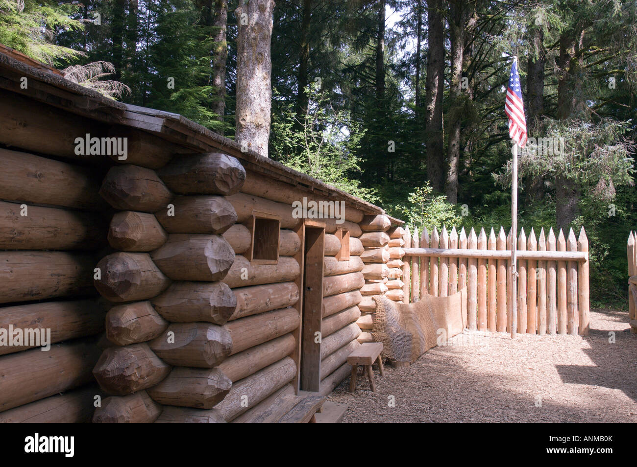 Lewis and Clark National Historical Park, Fort Clatsop, Oregon USA ...