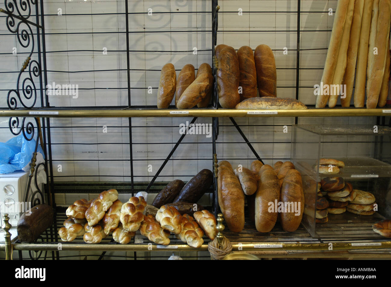 Bread Food Paris France Stock Photo - Alamy